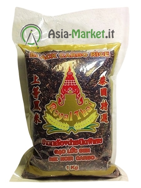 Riso nero thailandese Black Cargo Rice Berry - Royal Thai 1 kg - €4.49 ...