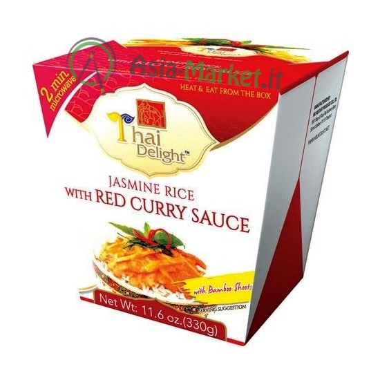Riso pronto con salsa red curry - Thai Delight 330g. - €3.80 : Asia ...