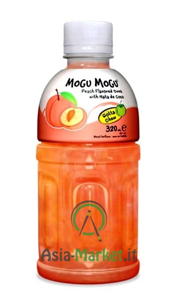 Bevanda alla pesca con Nata de Coco - Mogu Mogu 320 ml. - €1.70 : Asia ...