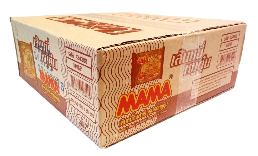 Mama vermicelli di riso gusto maiale - Scatola 30 bustine - €17.50 ...