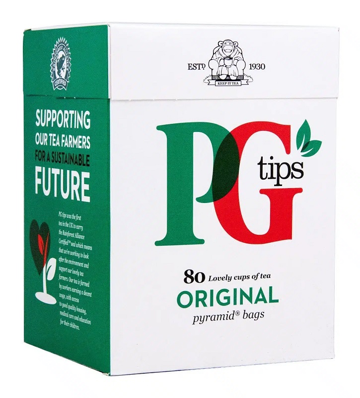 Tè nero in foglie - PG Tips 80 bustine (232 g.) - €4.99 : Asia-Market ...